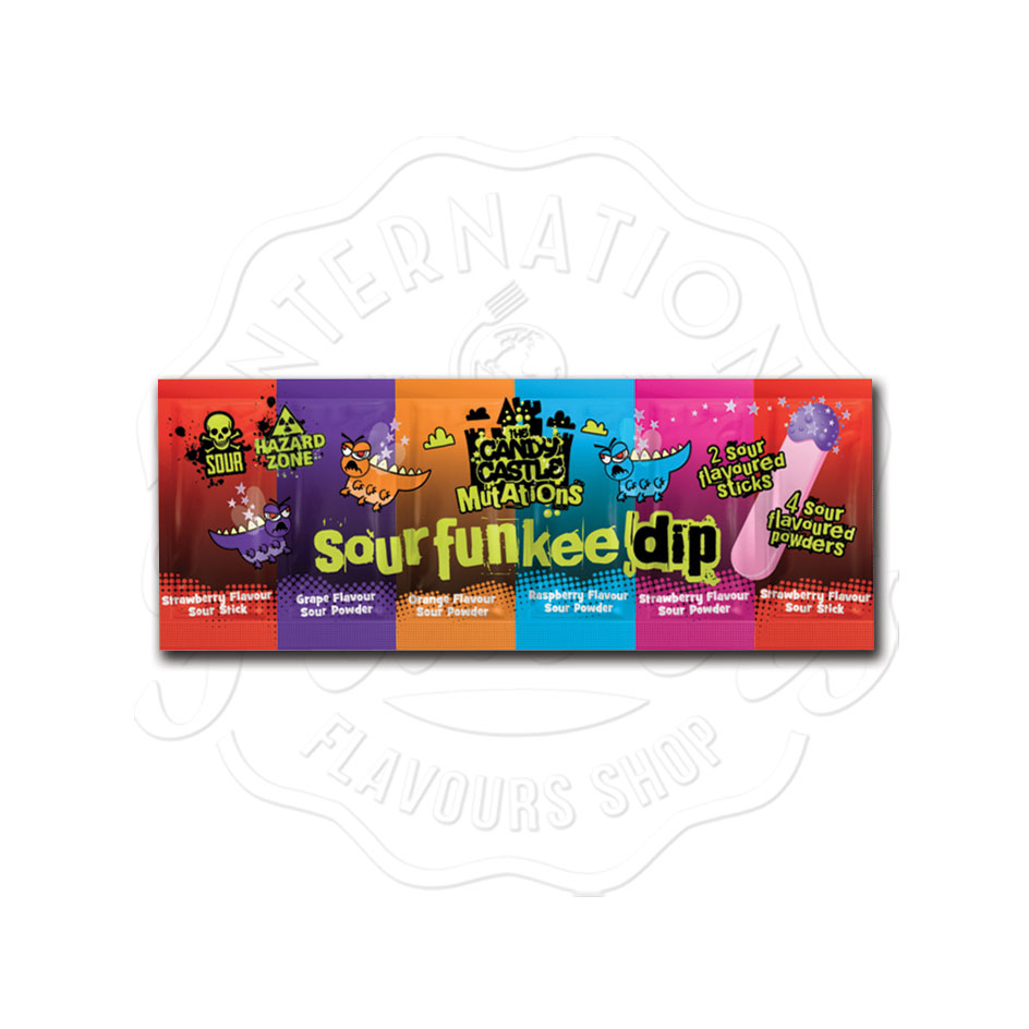 The Candy Castle Mutations Sour Funkee Dip 40g - Flavers ...