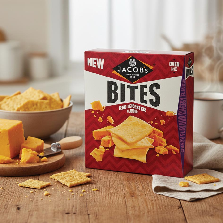 Jacob's Bites Red Leicester Flavour 125g - Flavers - International ...