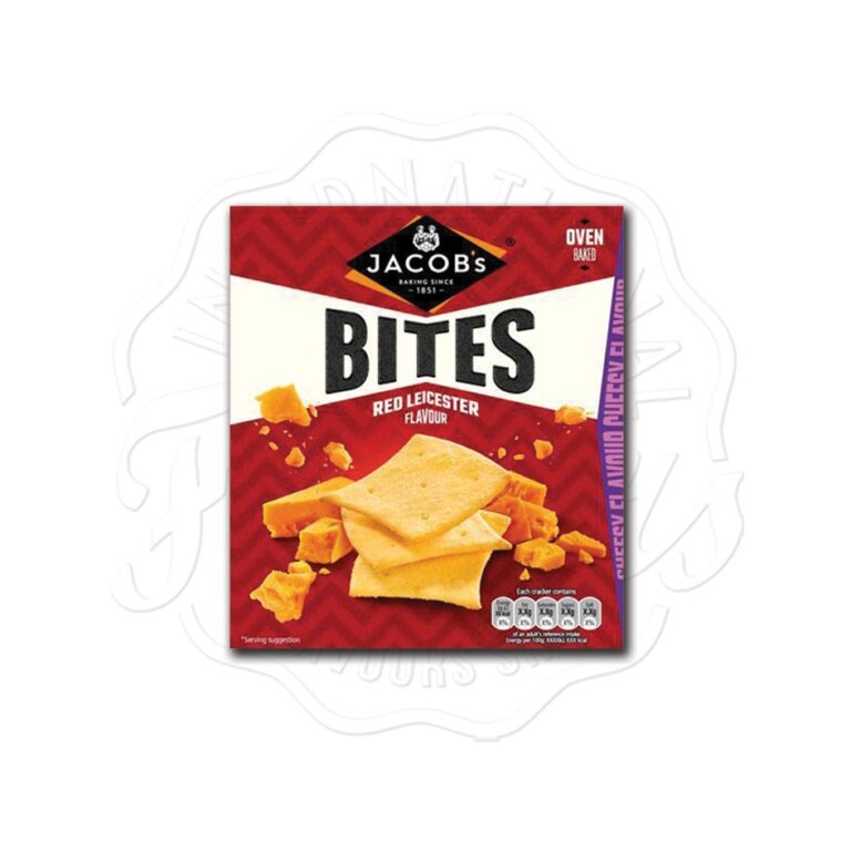 Jacob's Bites Red Leicester Flavour 125g - Flavers - International ...
