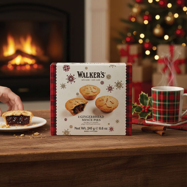 Walker's Gingerbread Mince Pies 4's 245g - Flavers - International ...